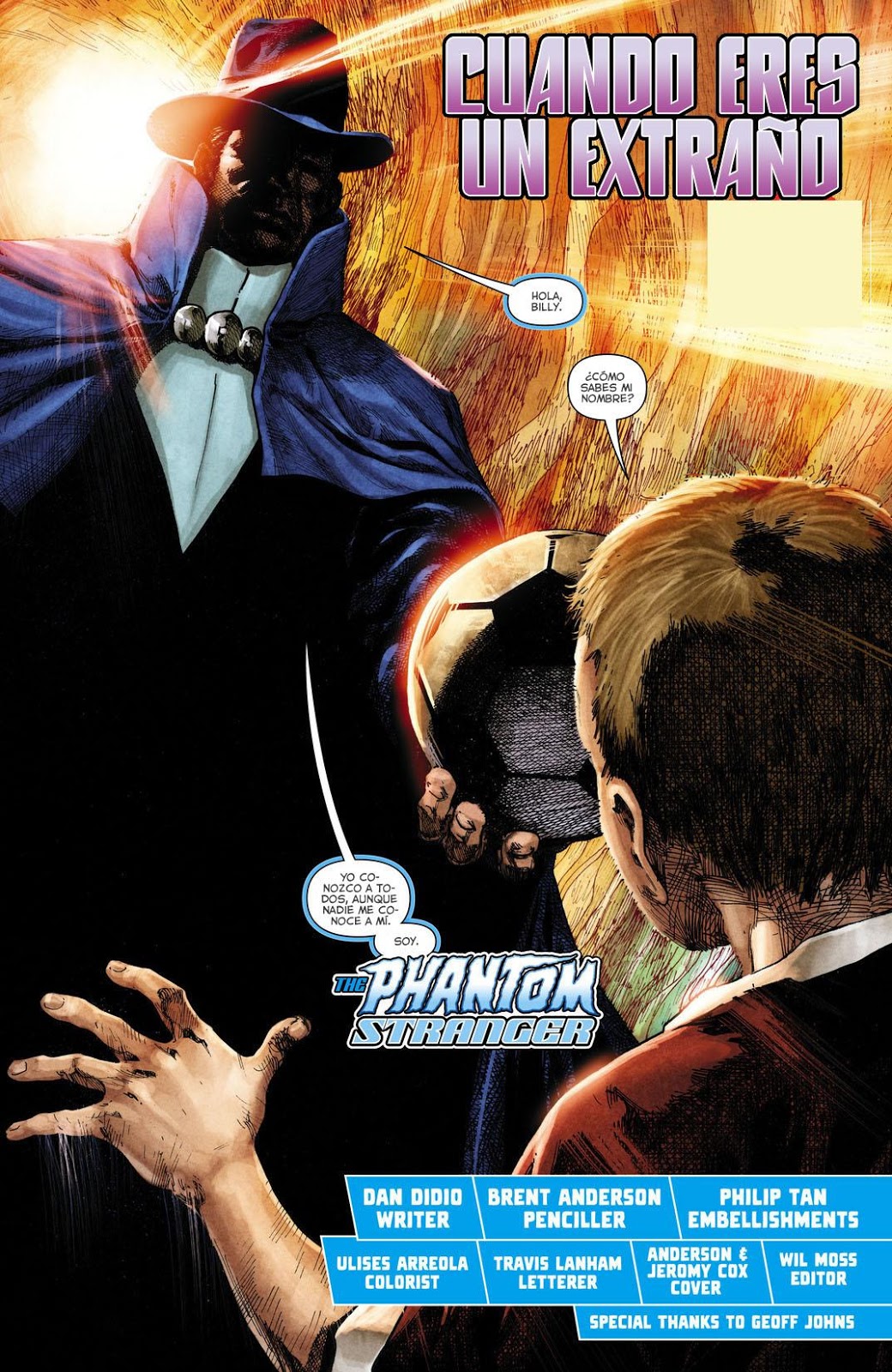 COMIC BOOK FAN AND LOVER: FANTASMA EXTRAÑO: CUANDO ERES UN EXTRAÑO - DC ...