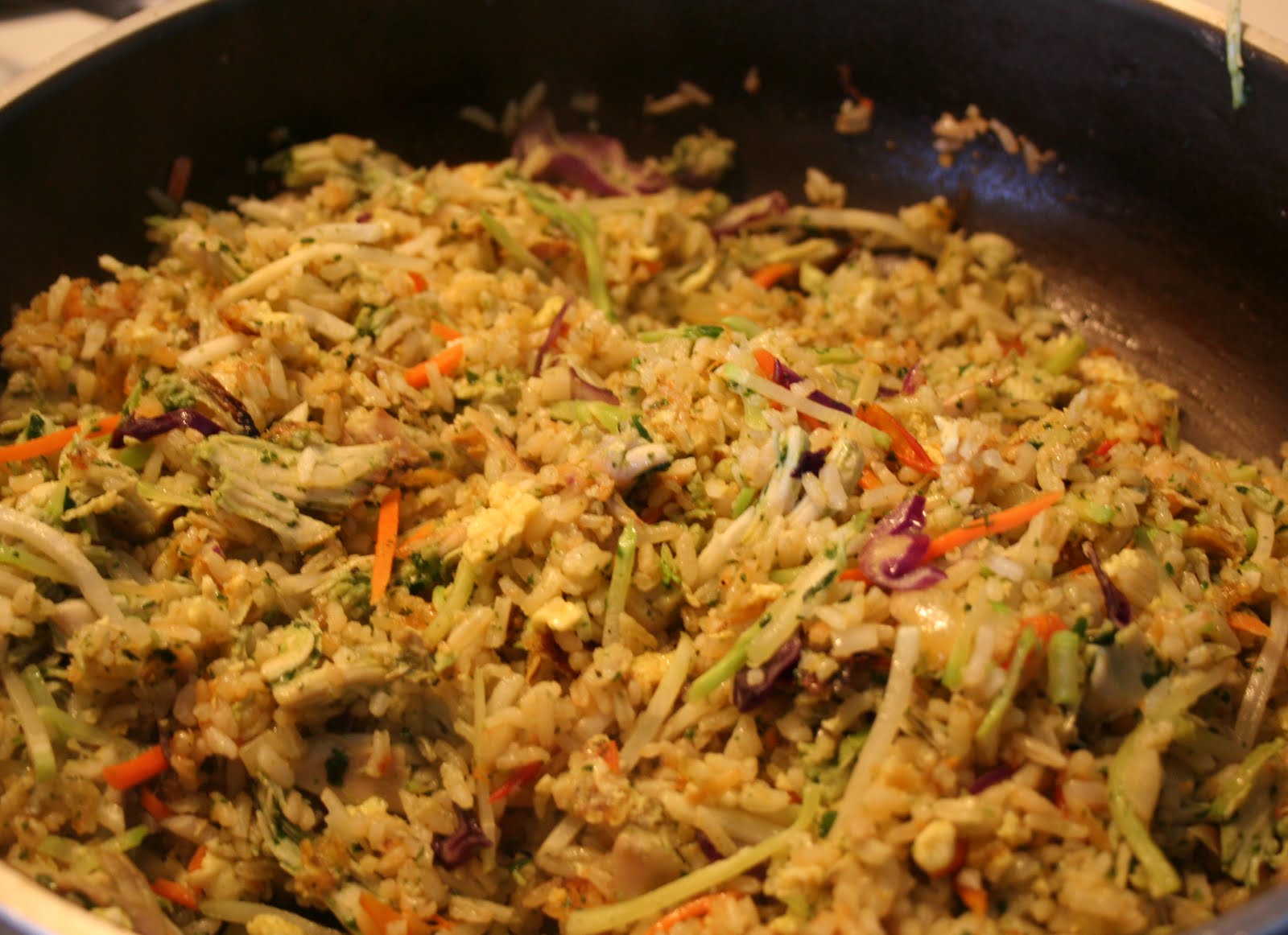 Chicken Pesto Fried Rice — HUNGRY CAKES