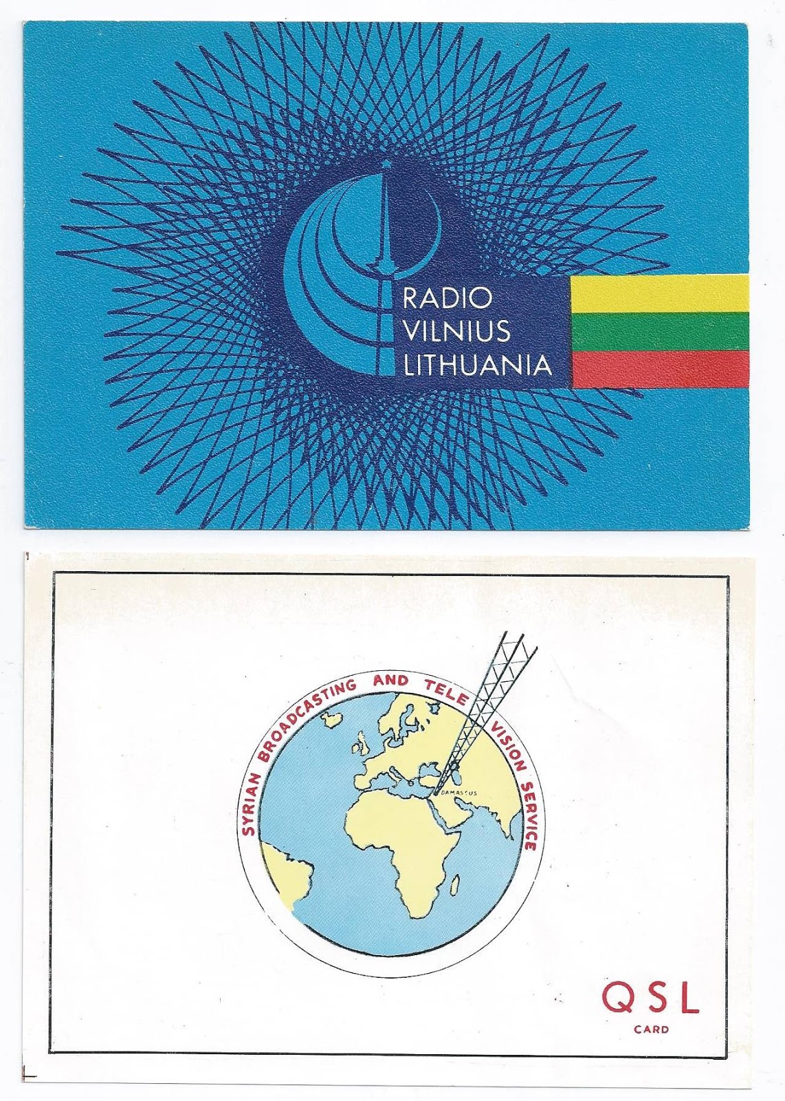 Past Print: QSL cards