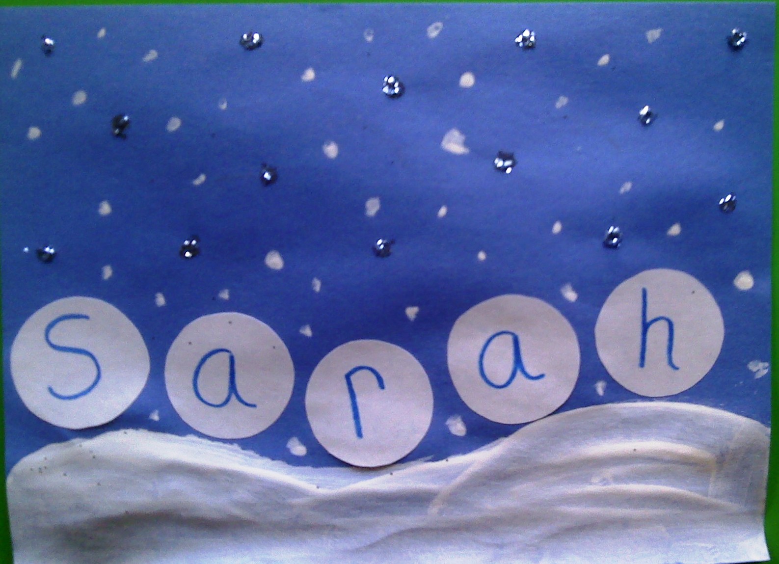 Crafts For Preschoolers: Let's Play the Snowball Game