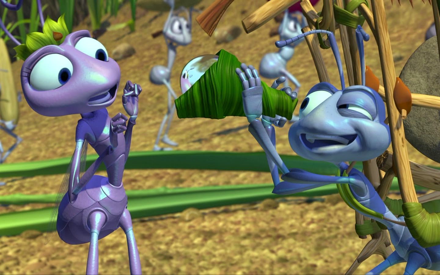 El jardín animado: Bichos: una aventura en miniatura