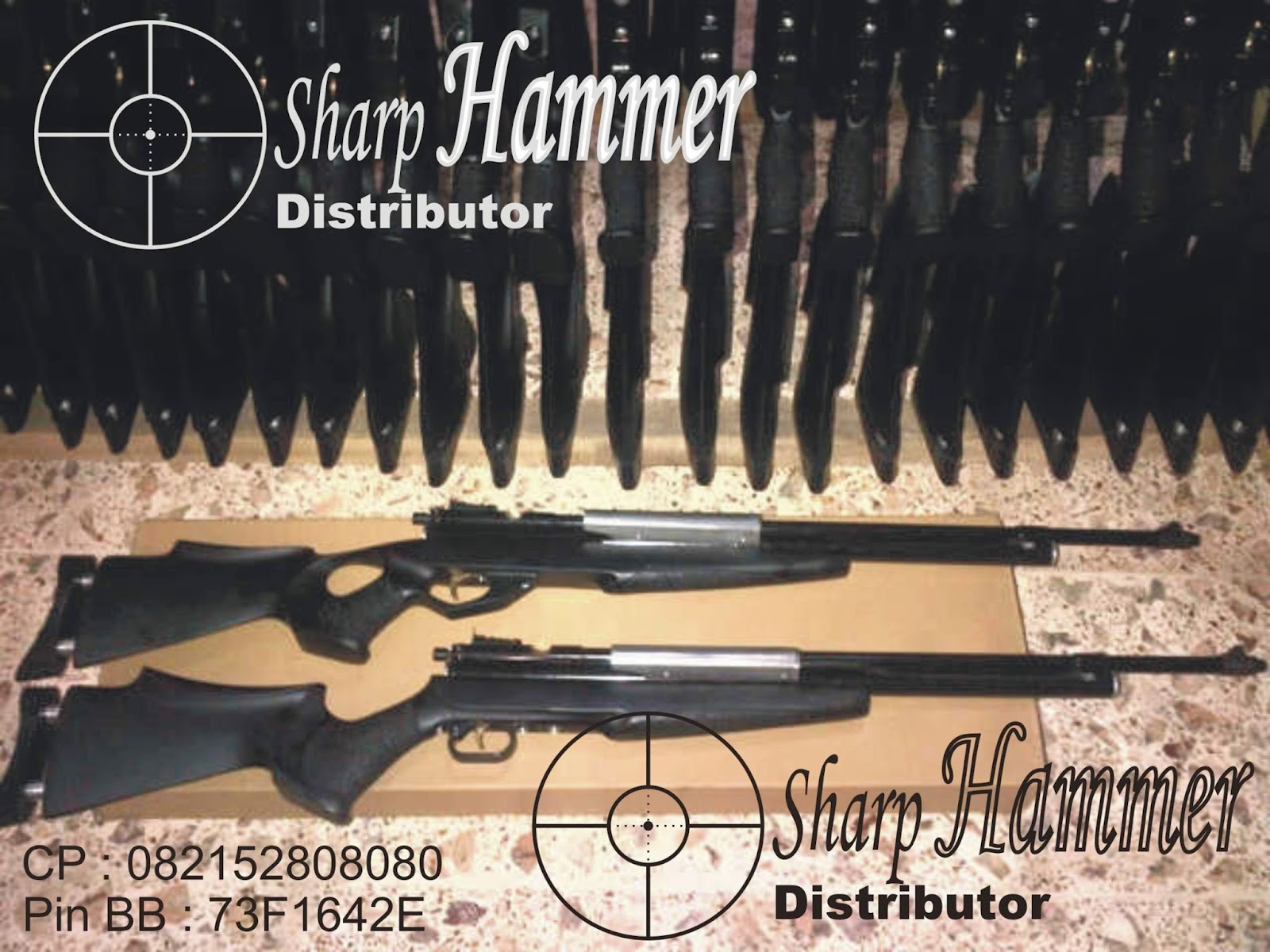 DISTRIBUTOR / AGEN / JUAL SENAPAN ANGIN SHARP HAMMER: SENAPAN ANGIN ...