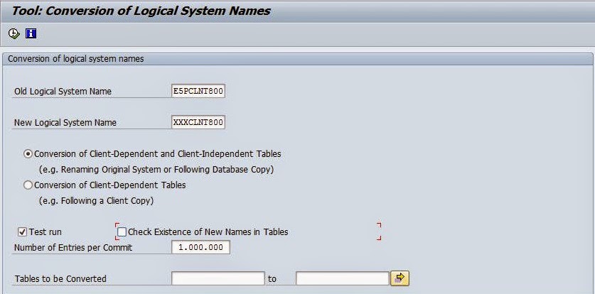 SAP Basis: BDLS. Performance Problem
