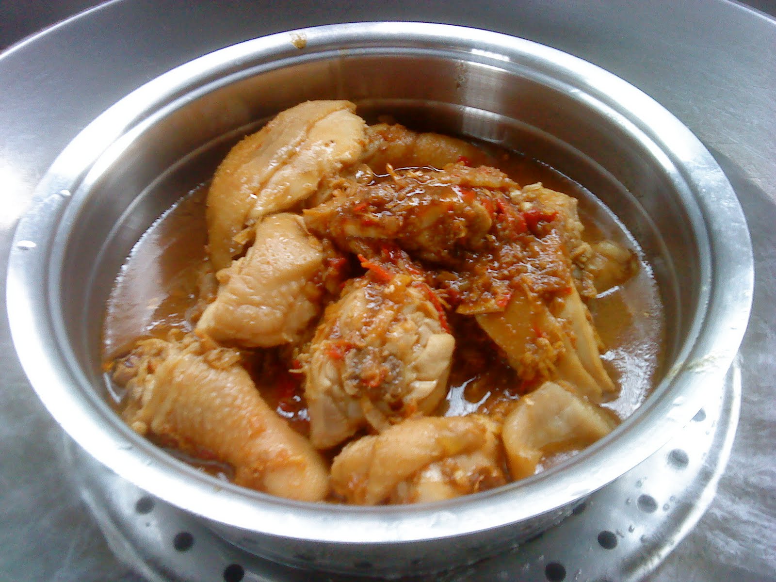 Cooking Pleasure: Braised Chicken With Tau Cheong