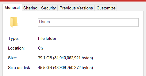 Setting User Profile Size In Windows 10