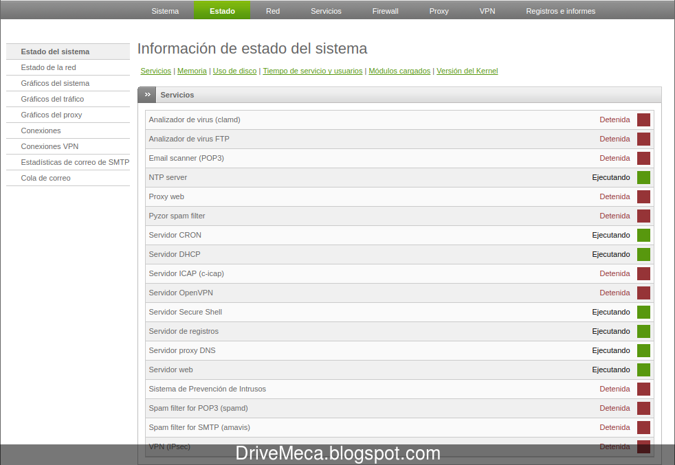Como configurar Endian Firewall DHCP server paso a paso ~ videoJuegos y ...