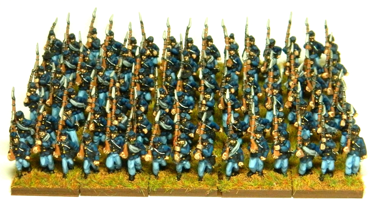 MacPhee's Miniature Men: Blue Moon 18mm ACW Union Infantry