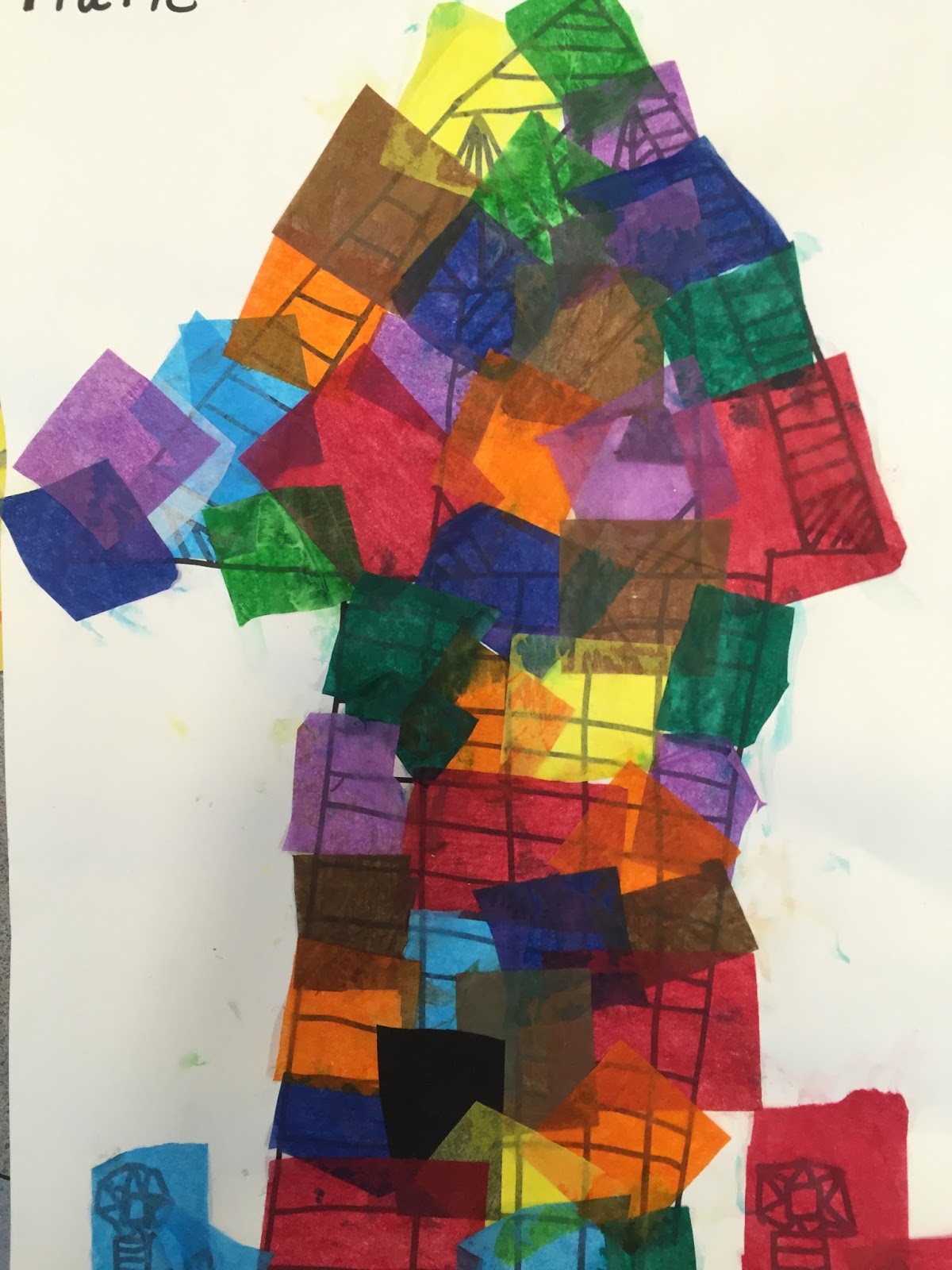 Grandville Elementary ART: First Grade Paul Klee Studies