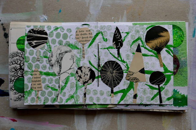 mano's welt: kunstschachtel nr 21/2018, scherben / papierliebe am montag