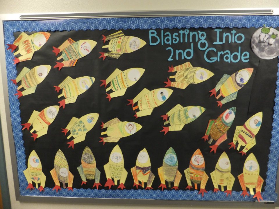 Blasting Into 2nd Grade & Giveaway | Falling into First