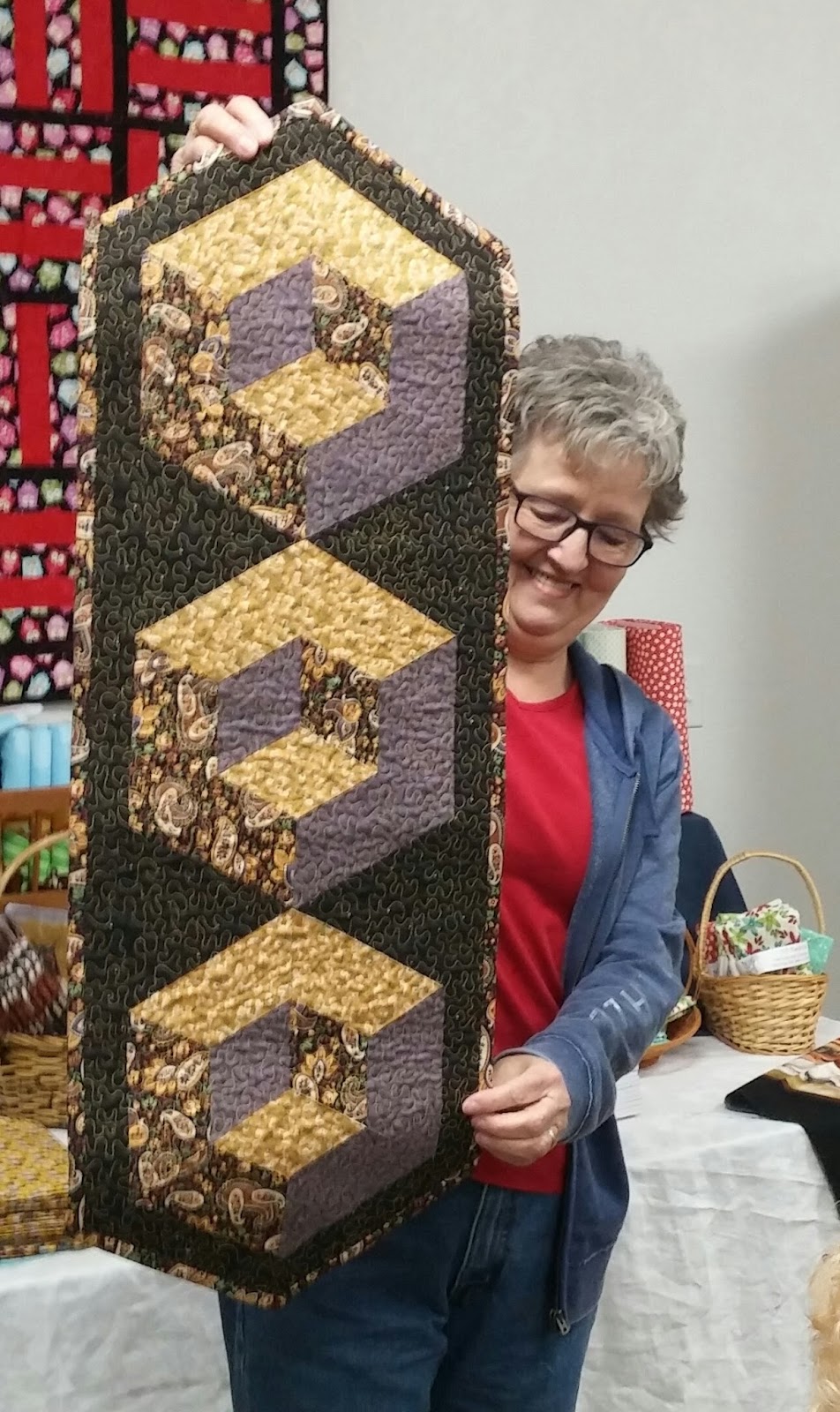 PJ's Crafty Creations: 3D Hexagon Table Runner Supply List