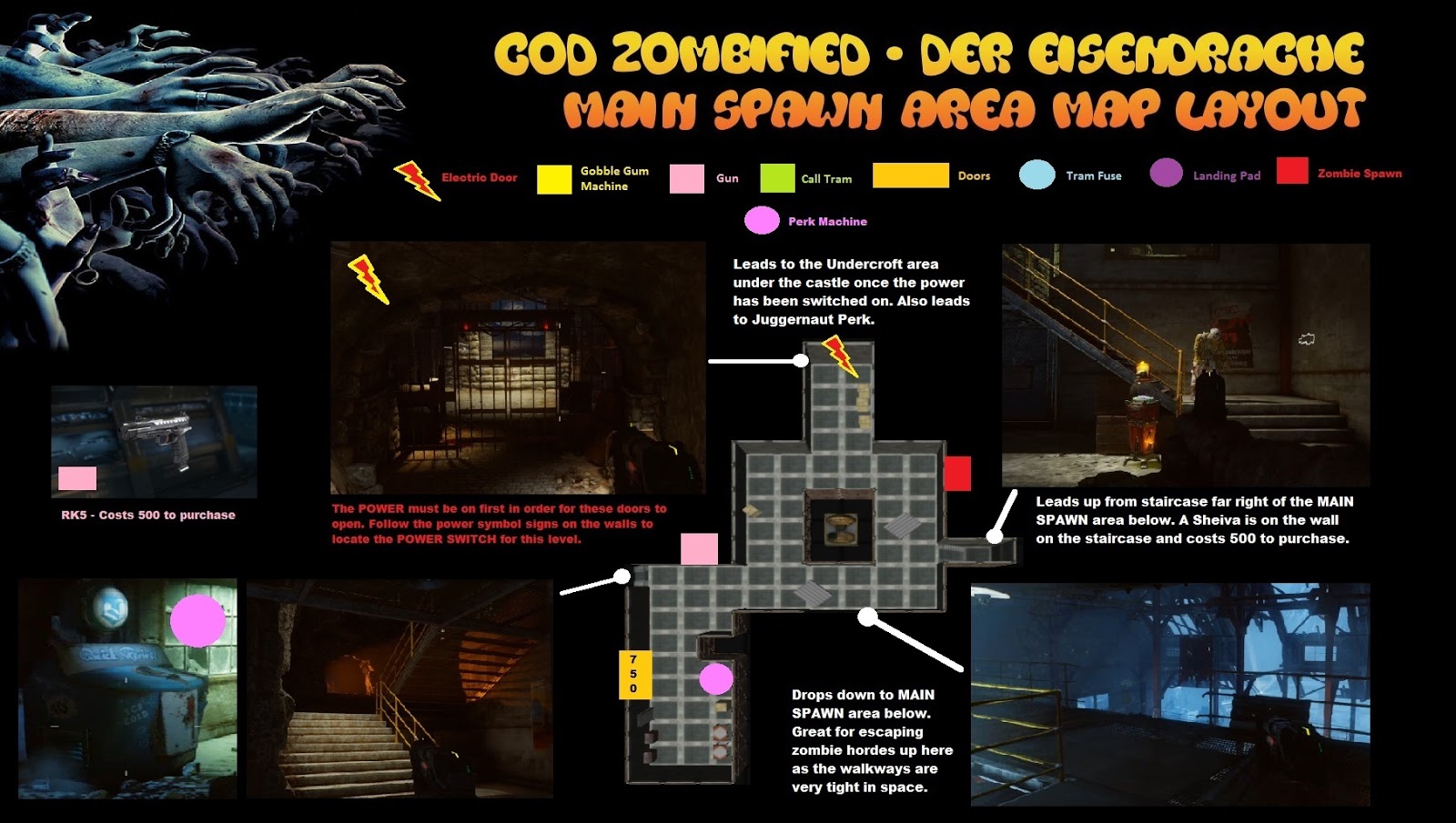 Zombified - Call Of Duty Zombie Map Layouts, Secrets, Easter Eggs and ...