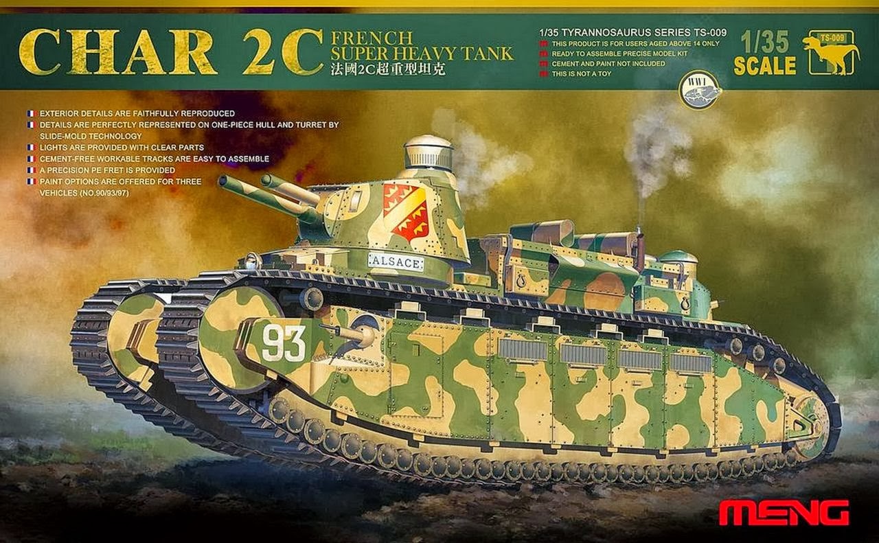 Panzerserra Bunker- Military Scale Models in 1/35 scale: Char FCM 2C ...