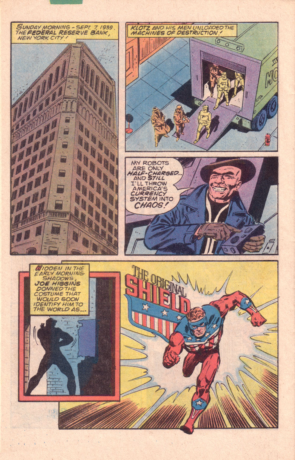 Read online The Original Shield comic - Issue #1