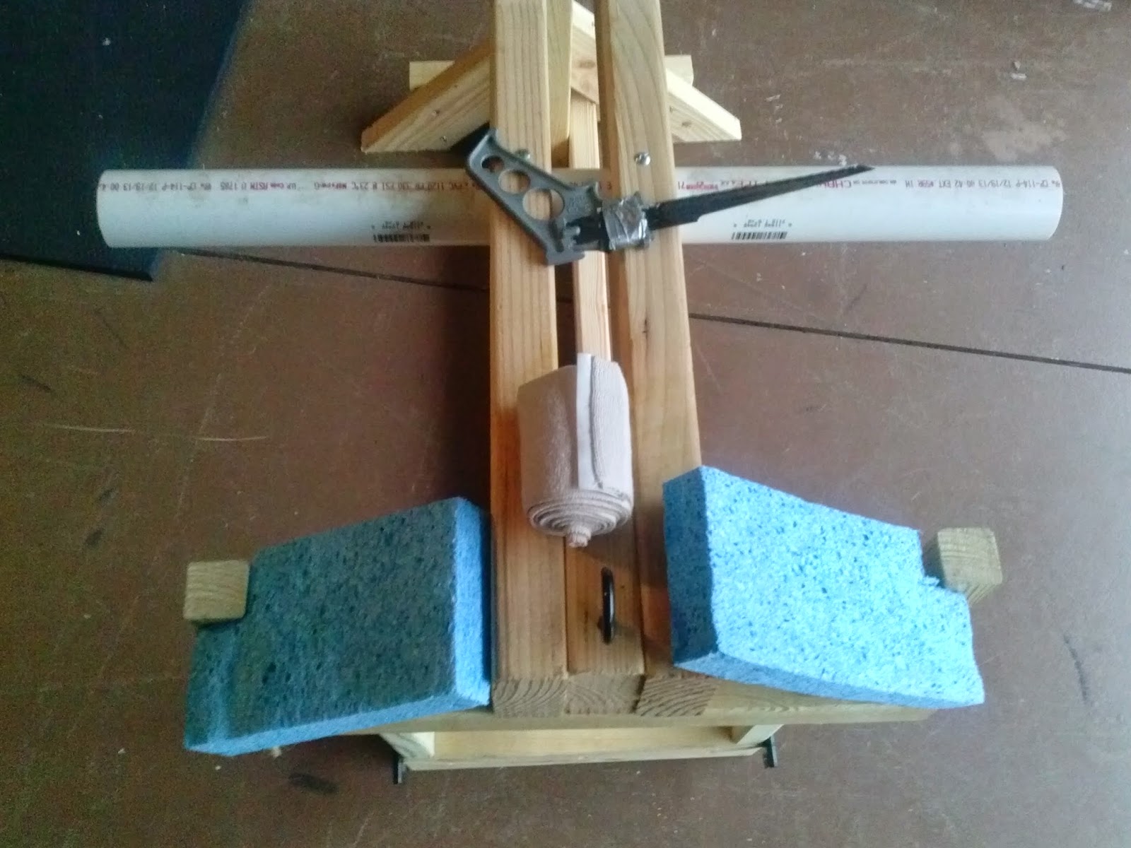 Homemade Calf Raise Machine | Homemade Wooden Power Rack/Power Cage