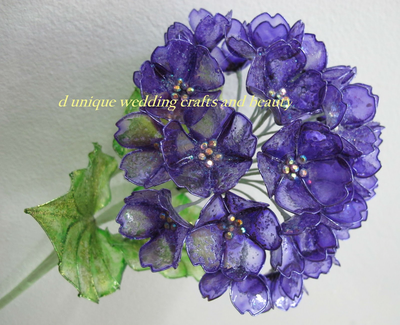 D' Unique Wedding Crafts & Beauty: BUNGA DIP: Hydrangeas