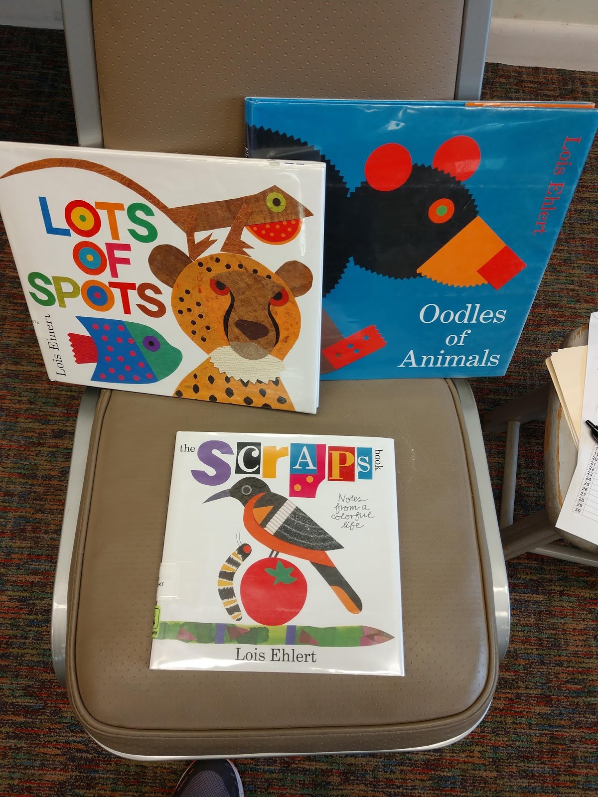 What is Bridget Reading?: Lois Ehlert Art Program
