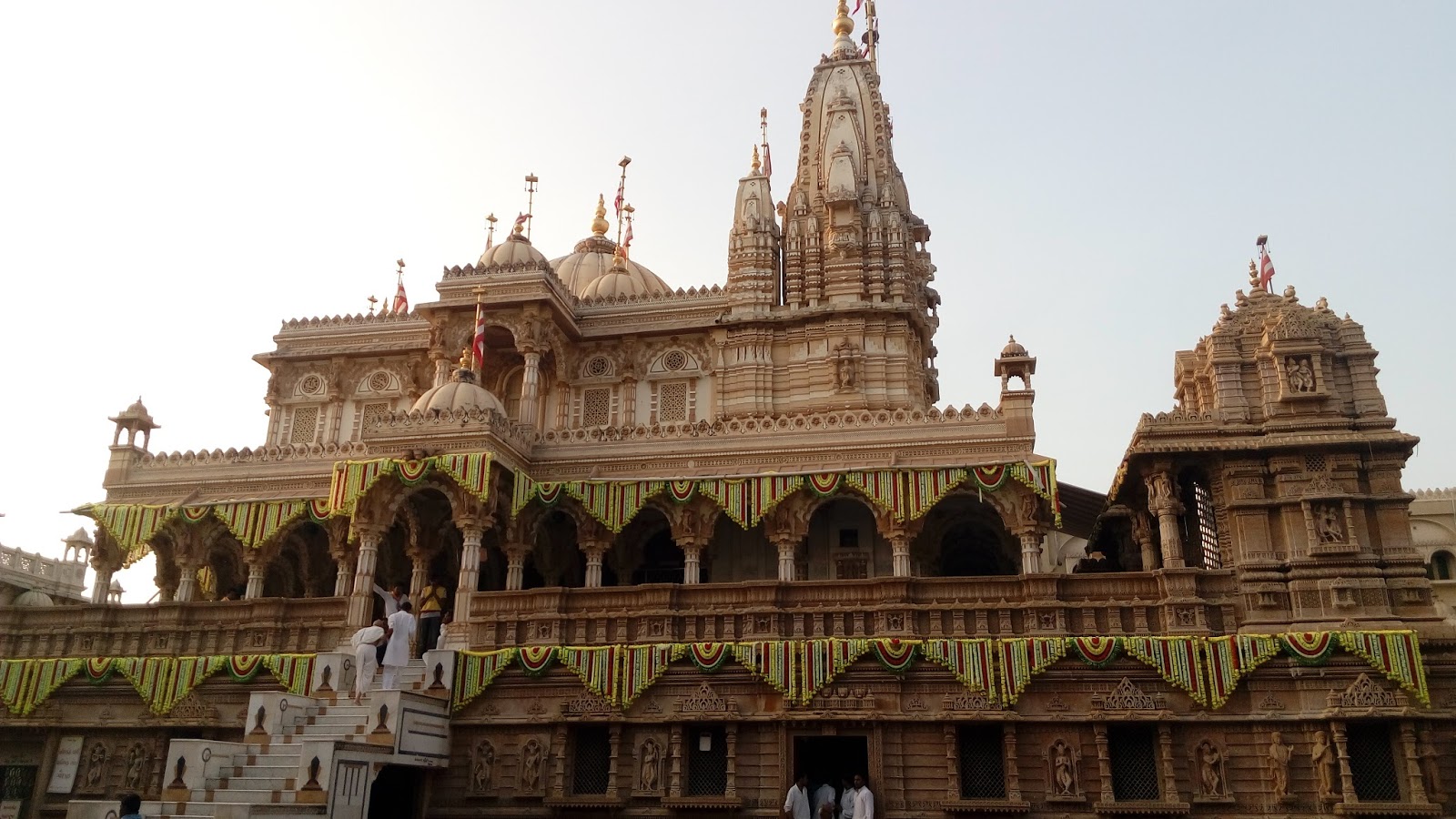 BAPS Main Swaminarayan Temple in Bochasan Gujarat India