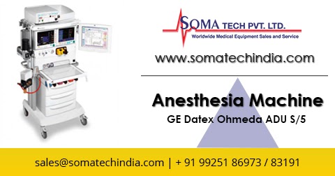 Refurbished Medical Equipment - Soma Tech Pvt. Ltd : Anesthesia Made ...