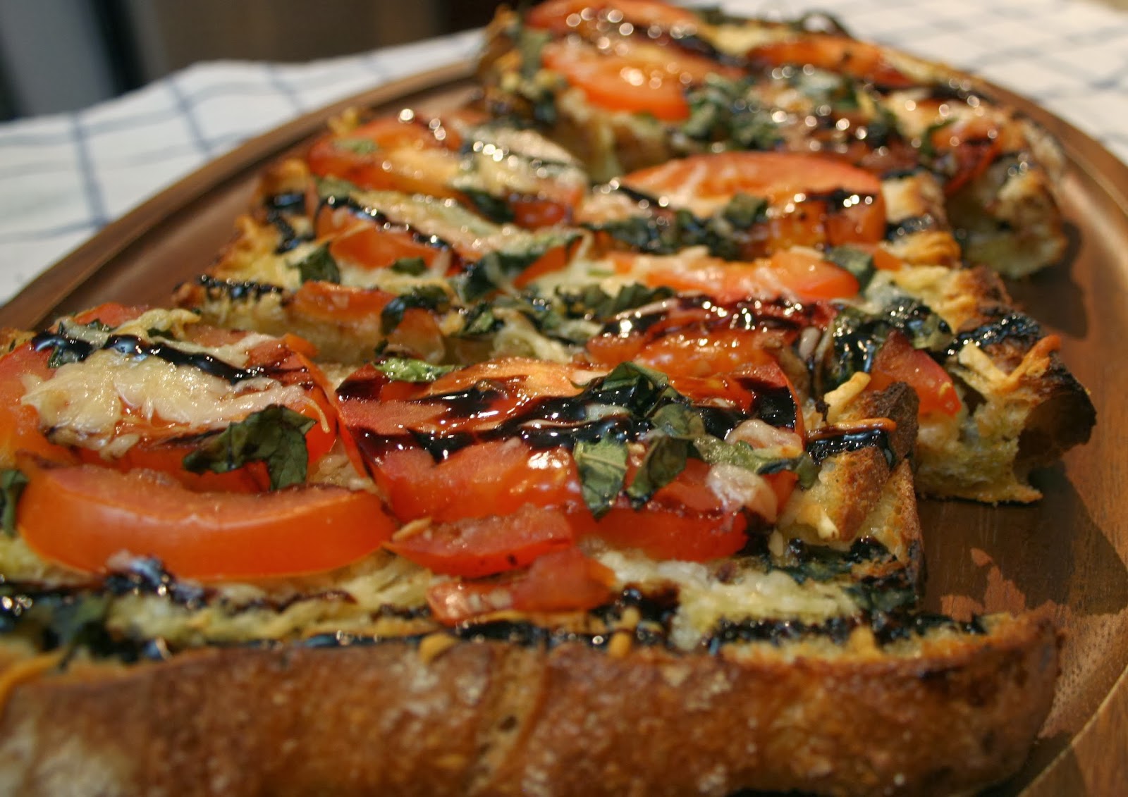 Just A Darling Life: Bruschetta Bread: Tomatoes, Basil, Parmesan ...