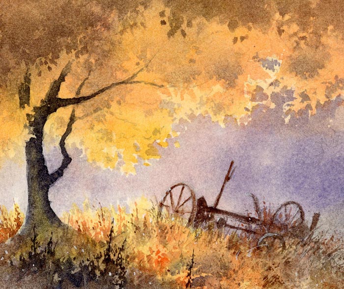 DavidBellamyArt: Making the most of complementary colours