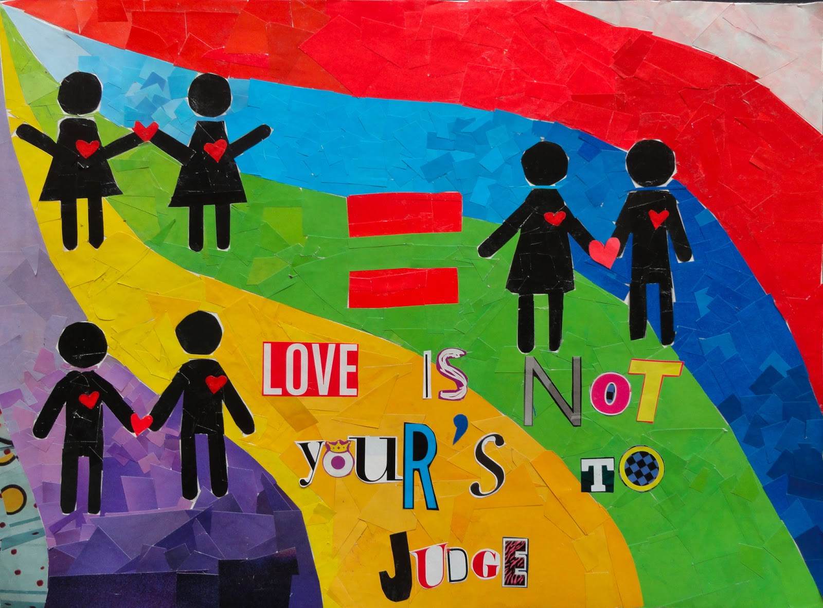 Art At Woodstock: Art 9: Communicating Through Collage