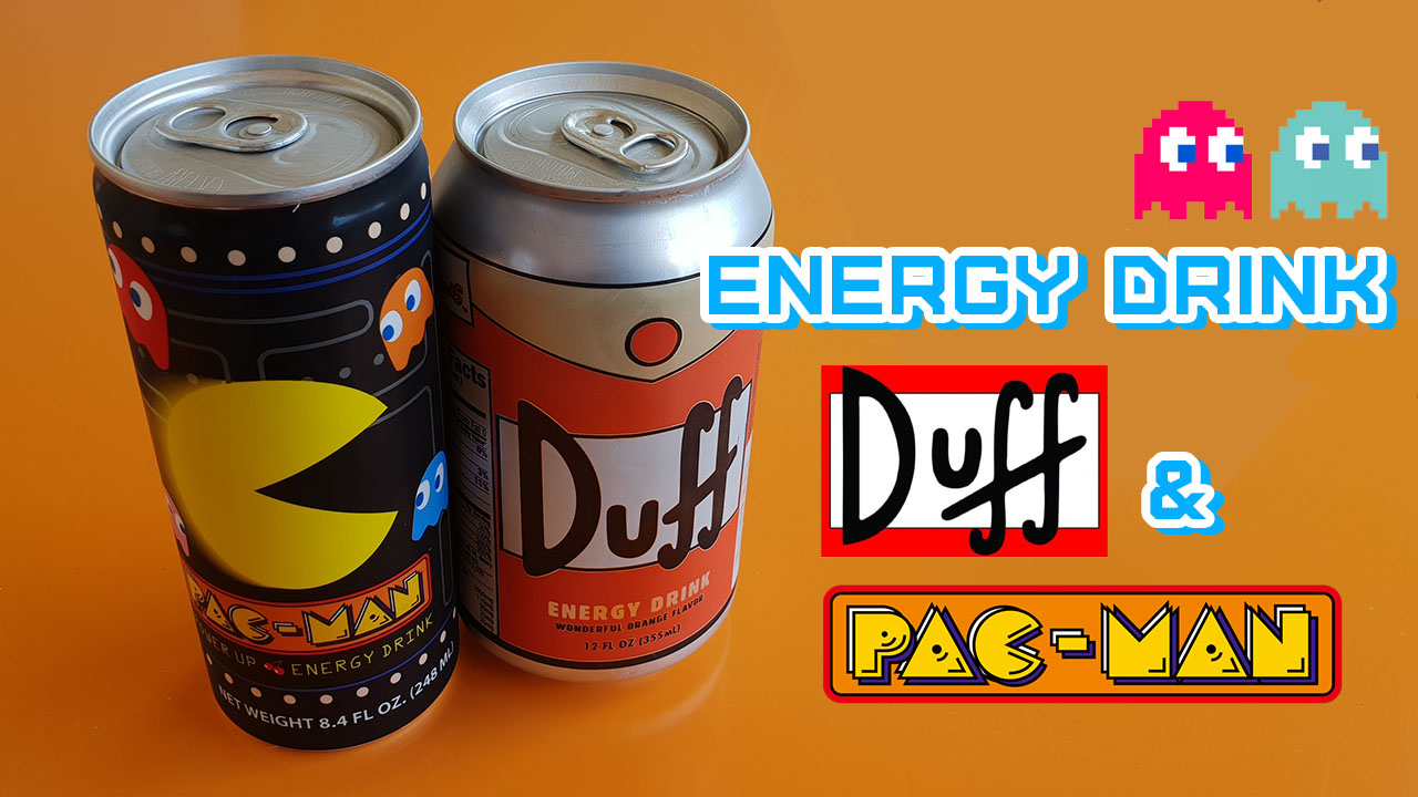 L'energy drink di Pac-Man e quello dei Simpson (Duff): sballarsi un po ...