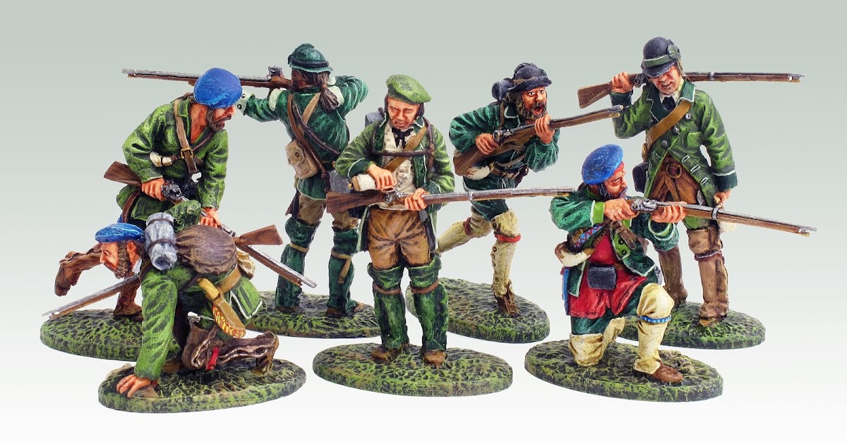 Mike's Painted Miniatures: Rogers Rangers