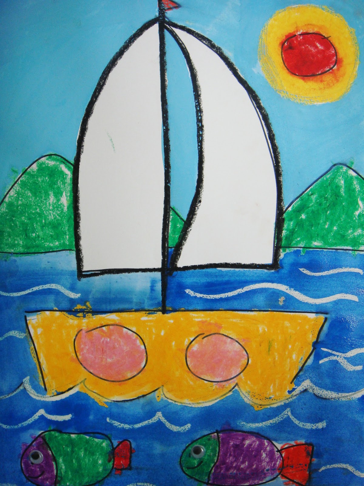 Kids' Art: Sailboat