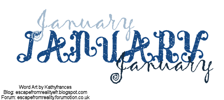 Escape From Reality Blog: Months Of The Year Word Art by Kathyfrances