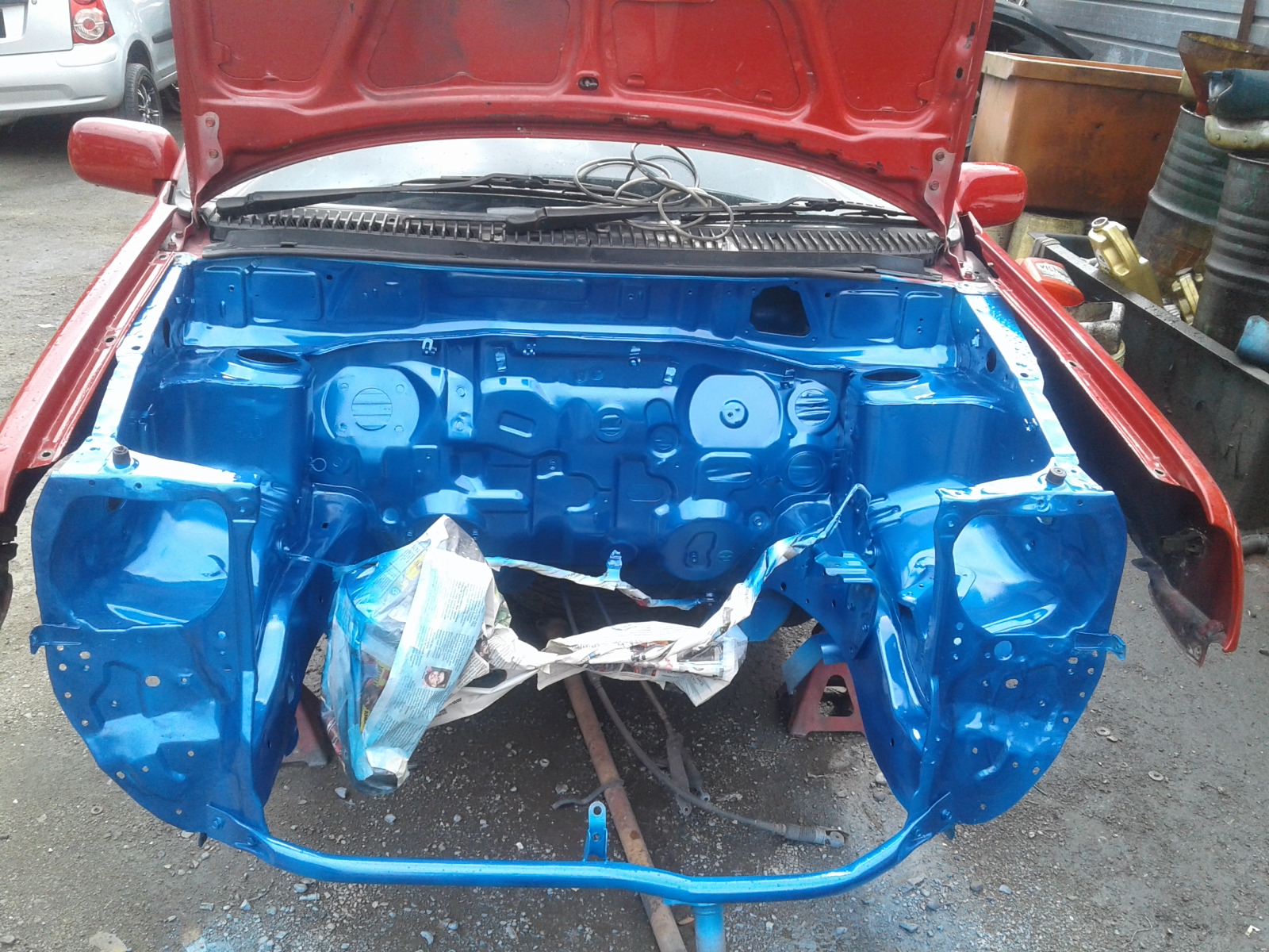 P44 Autoworks: Engine Bay Color