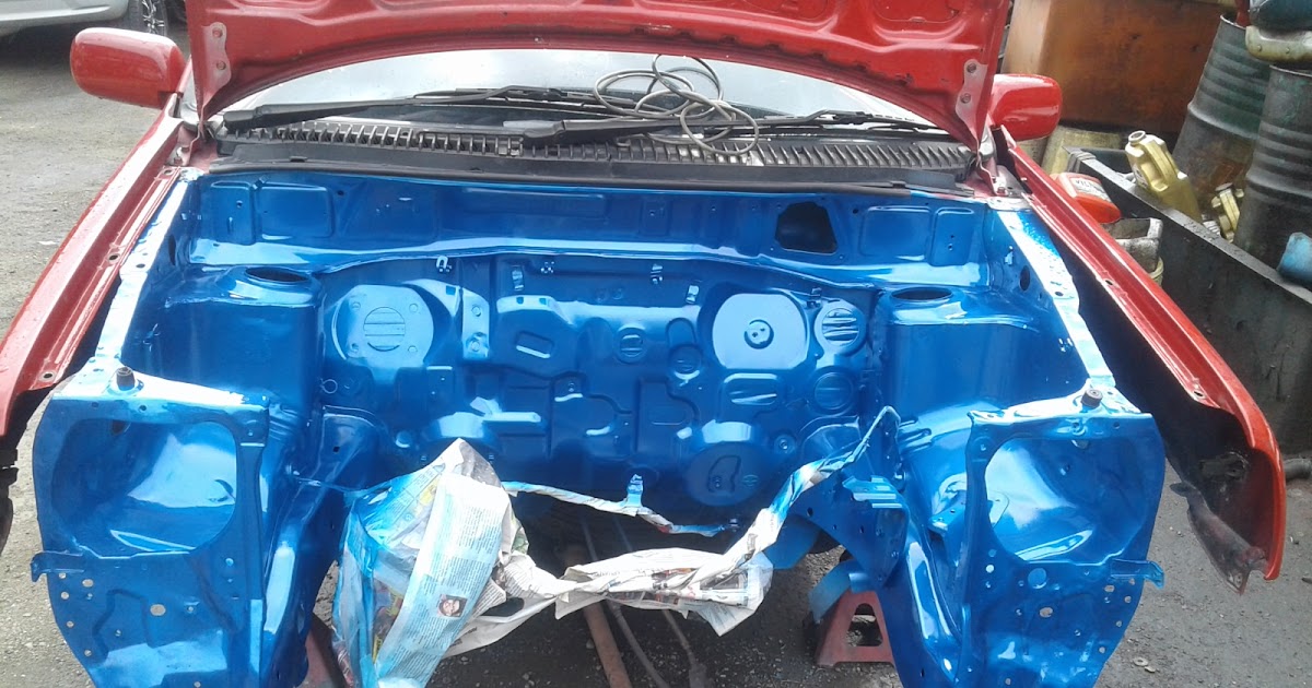 P44 Autoworks: Engine Bay Color