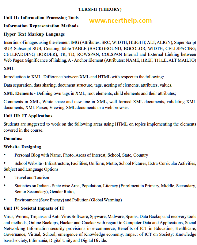 NCERT Solutions, CBSE Sample Papers and Syllabus for Class 9 to 12 ...