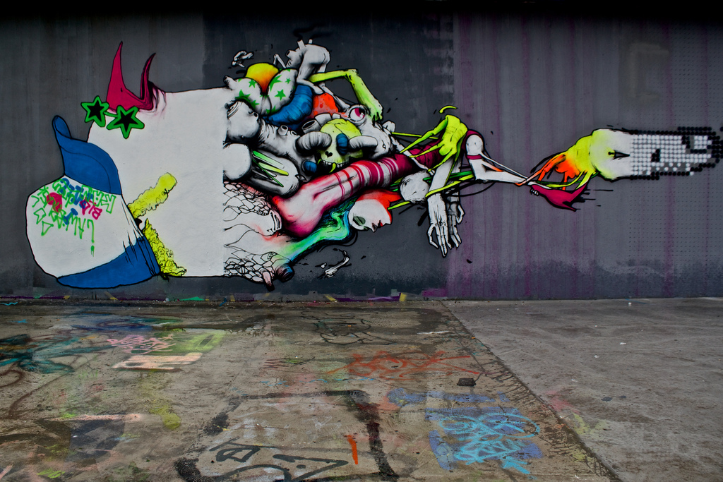 DMV New Mural In Mantes-La-Jolie, France – StreetArtNews