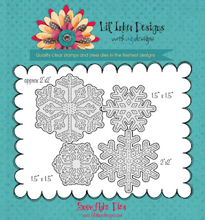 Lil' Inker Designs: New Release Hop Day 1 - Snowflake Dies & Winter ...