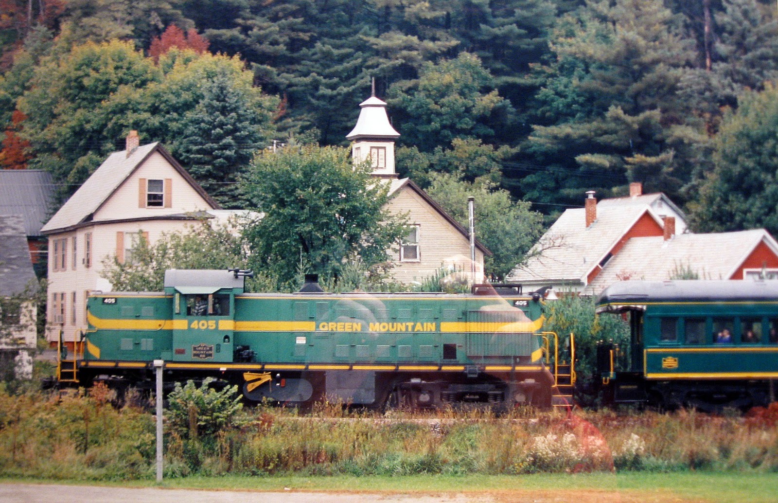 White River Division: A Rutland Railroad Scene...Proctorsville, Vermont
