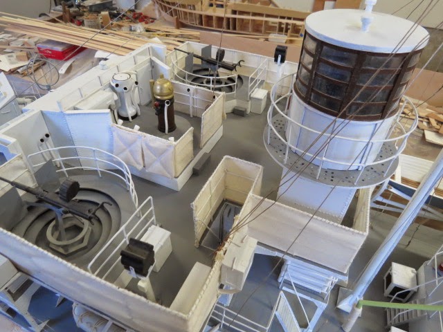 Roger Litwiller -Author/Artist: 10 Foot Model of RCN WWII Corvette ...