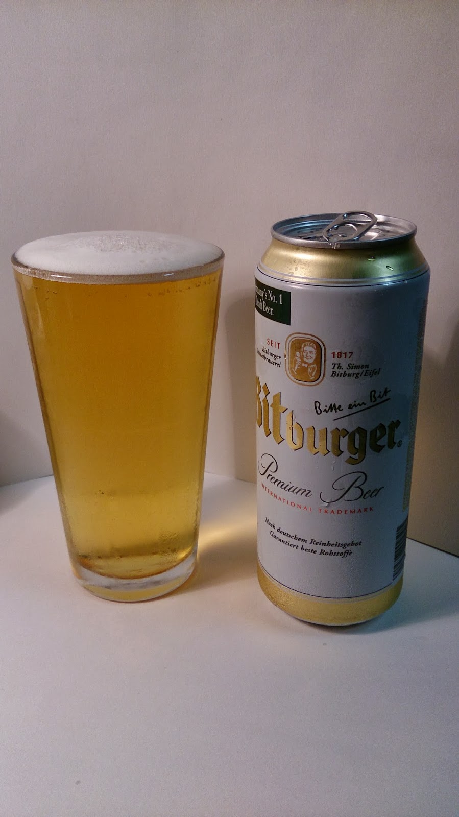 Moonlight and Moonshine : Bitburger beer