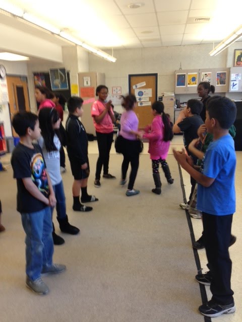 Music at Shriver Elementary: Fifth Graders and their Fast Feet!