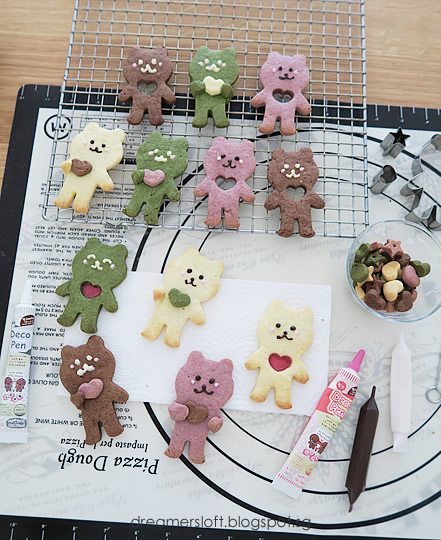 DreamersLoft: Teddy Bear Cookies