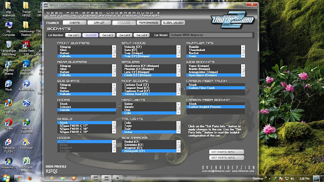 Software dan Informasi: Need For Speed Underground 2 Mega Trainer