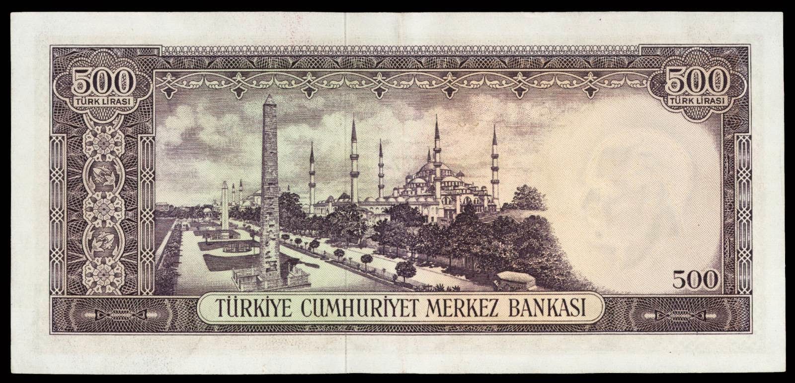 Turkey 500 Turkish Lira banknote 1962 Atatürk|World Banknotes & Coins ...