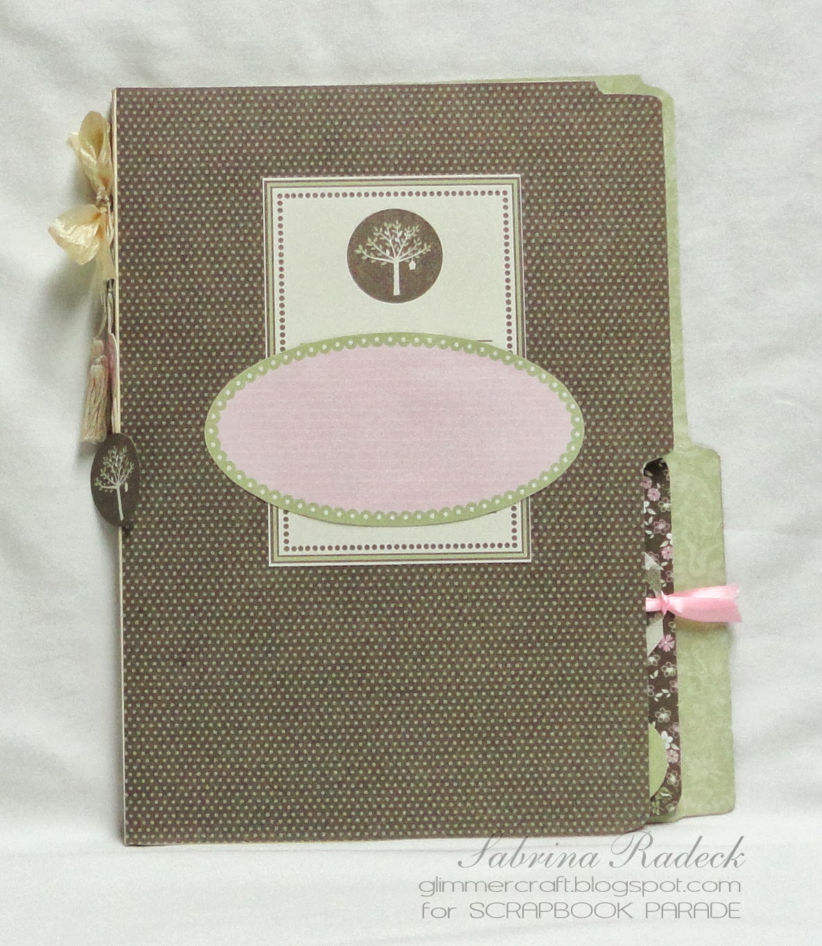 File Folder Scrapping II - Instructions | Aspiring to Creativity