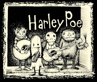 The Art and Obsessions of Mr. Joe Whiteford: New Harley Poe Shirts