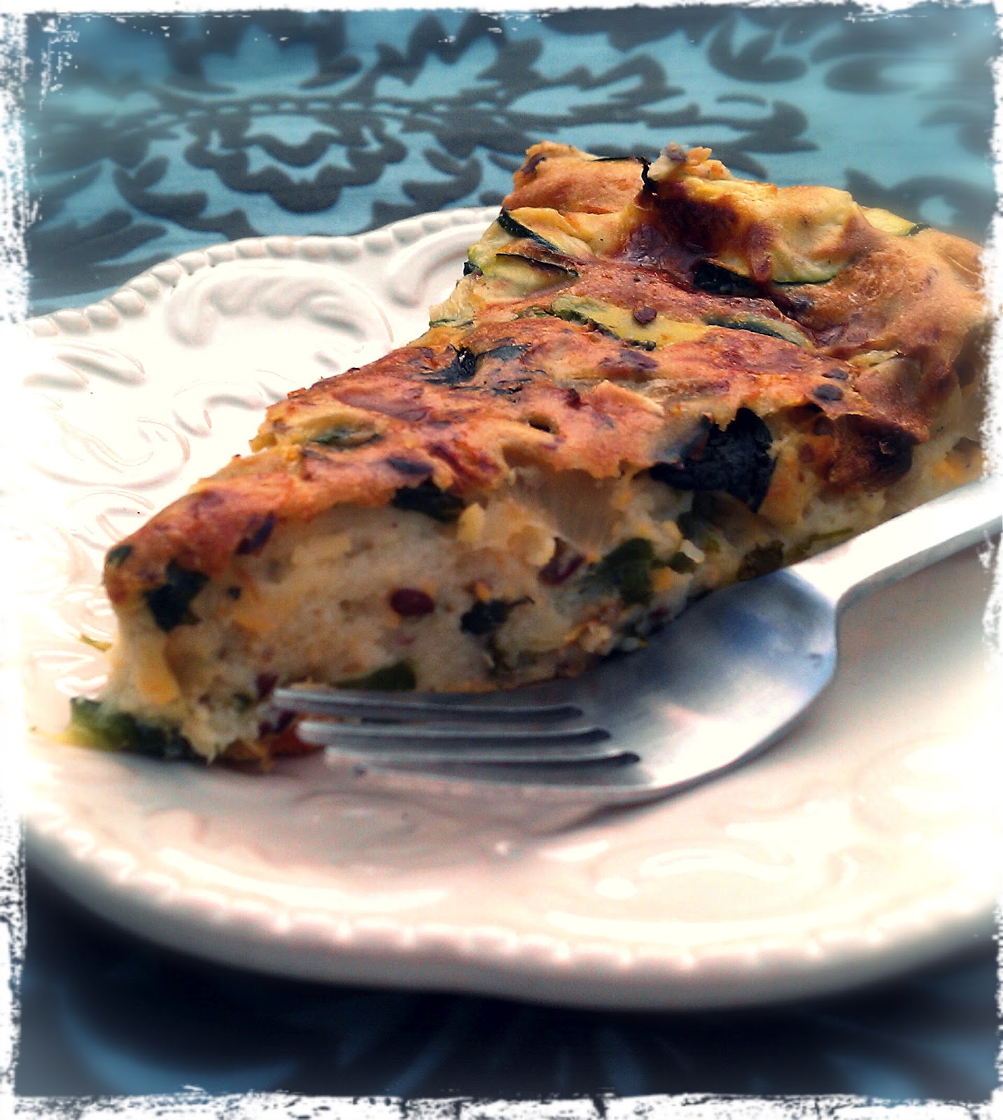 Dear Demure,: CRUSTLESS GUILTLESS QUICHE Recipe