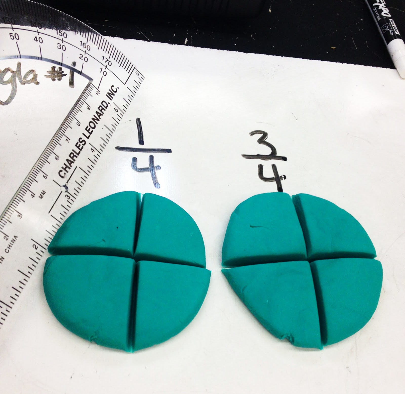 Comparing Fractions with Play Doh - FlapJack