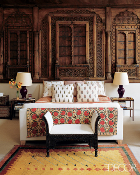 Tickled by Inspirations...: Dramatic Bedrooms