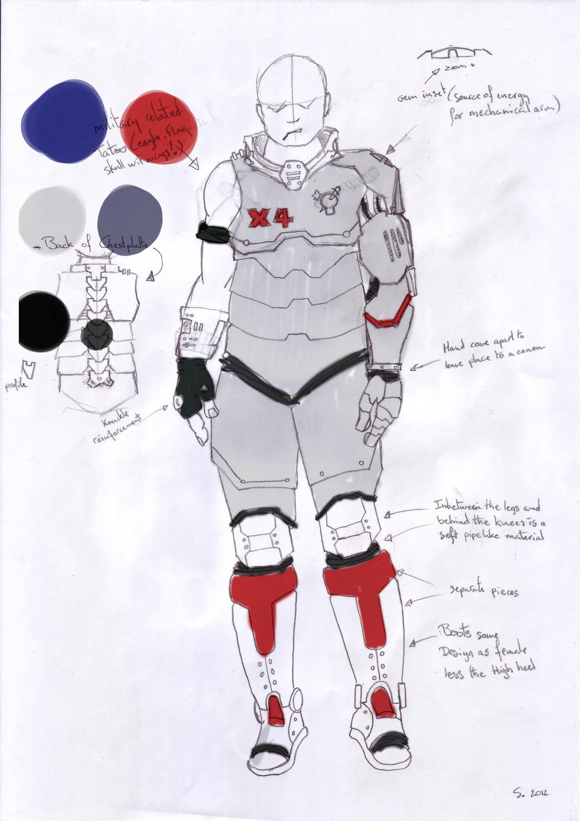 Anim83d "Crash Site"...... Neil O'Grady: Building up new mesh with ...