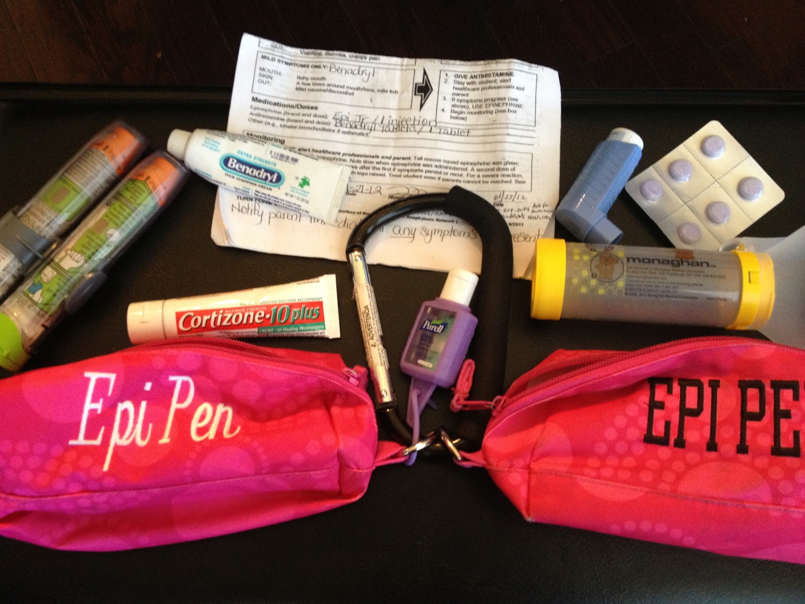 Hives in the Kitchen: Our Allergy Kit