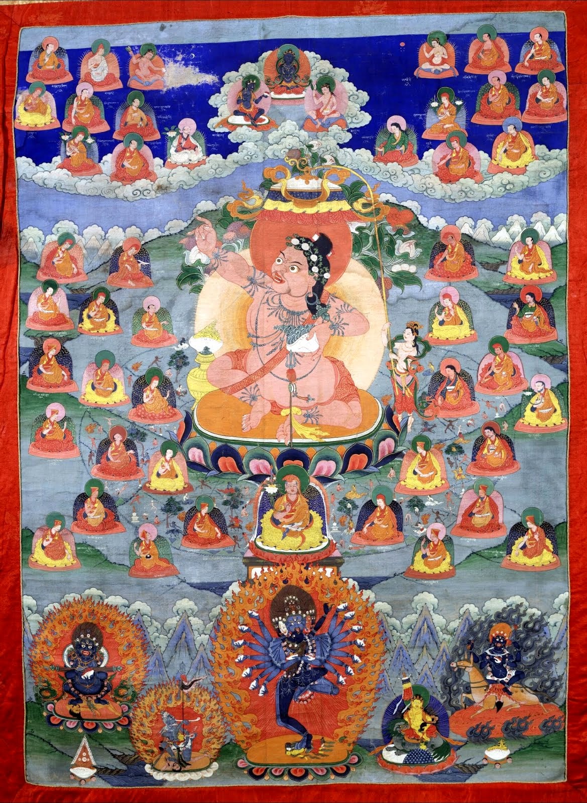 Sites Sakya: Vajrapani Bhuta Damara - Chana Dorje jungpo Dulje.